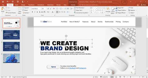 Design An Interactive And Clickable Powerpoint Presentation By Davisnsa