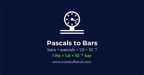 Pressure Unit Pascal To Bar At Tayla Bugnion Blog