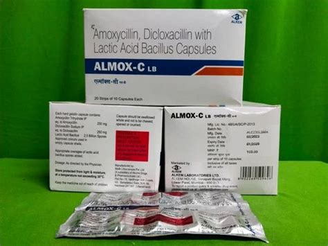 Almox C Lb Capsules Strength 250 Mg At ₹ 103 Box In Mumbai Id 2852916834591