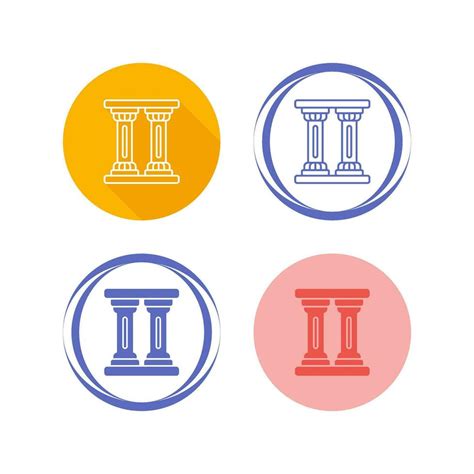 Icono De Vector De Columna 26661932 Vector En Vecteezy