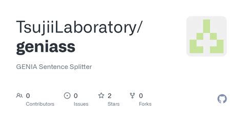 Github Tsujiilaboratorygeniass Genia Sentence Splitter