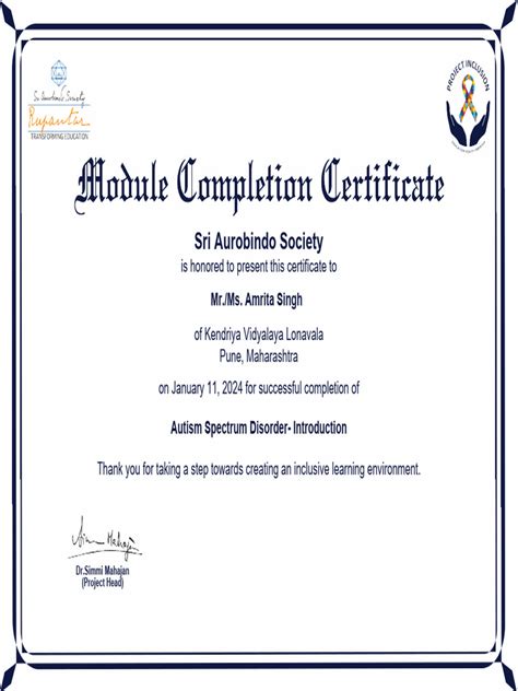 Module Autism Spectrum Disorder Introduction Pdf