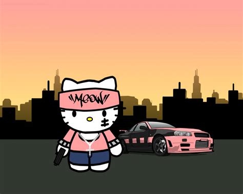 Gangsta Hello Kitty