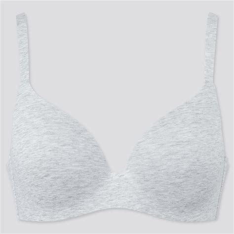 Women 3d Hold Cotton Wireless Bra Uniqlo Us