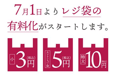 2020年7月1日よりレジ袋の有料化がスタートします。 Bakeryandcafe Gaudi ガウディ