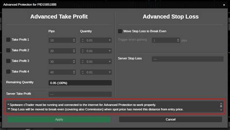 ctrader forum advanced protection