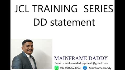 Djinto Tjandra On Linkedin Jcl Training Series Part 6 Dd Statement Dsn Parameter Disp