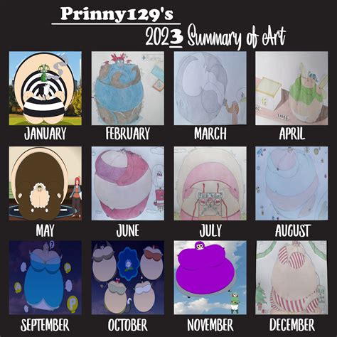 Summary Of Art 2023 By Prinny129 On Deviantart