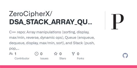 github zerocipherx dsa stack array queue full operations c repo