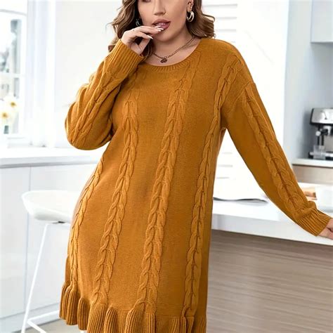 Plus Size Sexy Loungewear Dress Womens Plus Contrast Lace Temu