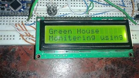 green house monitoring using arduino circuit diagram and code