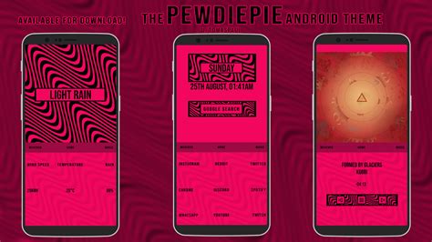 The Pewdiepie Android Theme Is Now Available For Download R Pewdiepiesubmissions