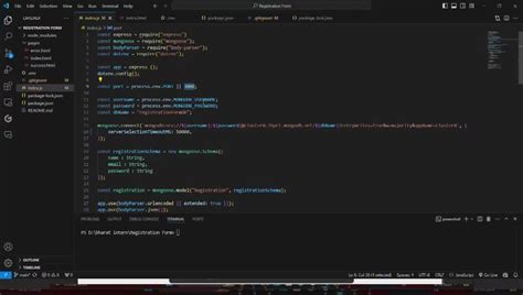 Nodejs And Mongodb For User Registration Form Manojkumar Baratam Posted On The Topic Linkedin