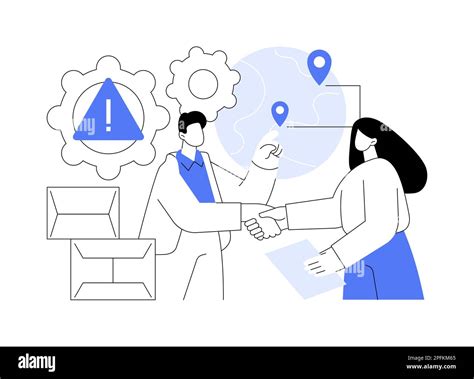 Collaborative Logistics Abstract Concept Vector Illustration Stock Vector Image And Art Alamy