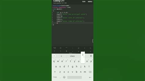Wap To Find Simple Interest In C Programming Language Cprogramming Coding Code Youtube