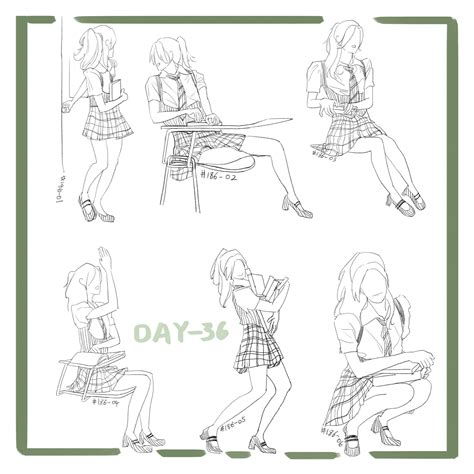 速写60天挑战赛 DAY36 速写班长 哔哩哔哩