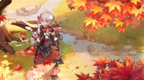 Genshin Impact Kazuha Live Wallpaper X