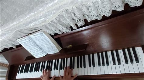 실제로 반주해보기 새찬송가 258장 샘물과 같은 보혈은 1절 왈츠 런닝베이스 2절 16비트 3절 슬로우고고 4절 셔플 5절 C코드로 조이동하여 칼립소리듬으로 반주