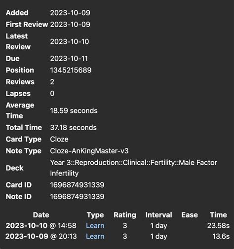 Please Help Learning Steps Graduating Intervals Not Working R Anki