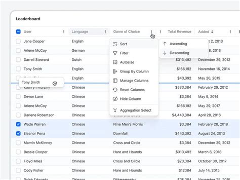 datagrid table filters for saas dashboards and web apps by virgil pana