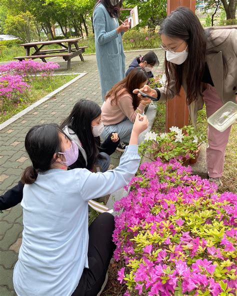 춘해보건대 유아교육과 최신 공식 계정 생태교육 비가 그치고 날씨가 맑아졌어요~~🌞🌞 오늘 학사학위 전공심화과정 수업에서는 숲도시락 프로그램을 진행했어요~ 날씨가