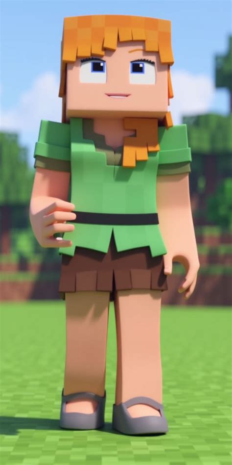 Alex Minecraft In Grey Slippers By Mrwestmorrow On Deviantart