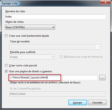 Crear Proyecto ASP NET MVC Fase I
