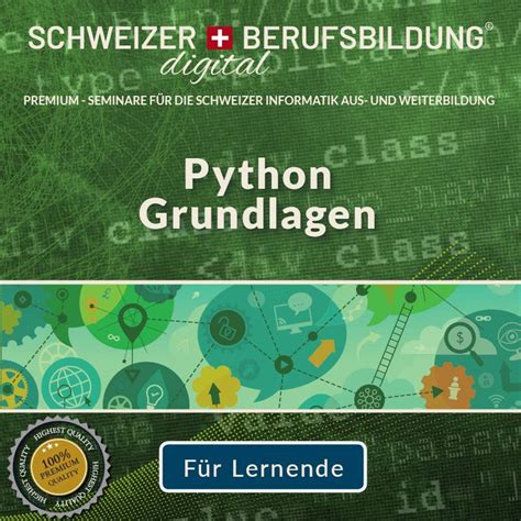 Python Programmierung Kurs Seminar Bern Basel Zürich Luzern Brig