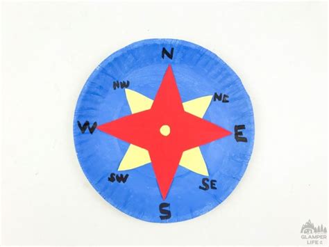 Paper Plate Compass Craft