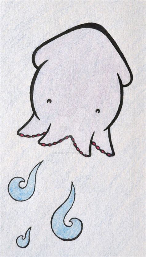 Chibi Squid By The Only Toast On Deviantart
