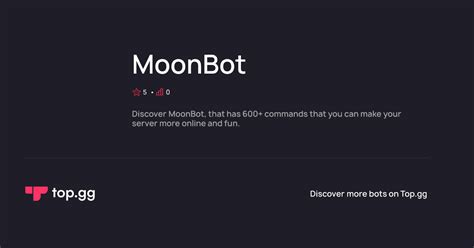 Add Moonbot Discord Bot The 1 Discord Bot And Discord App List