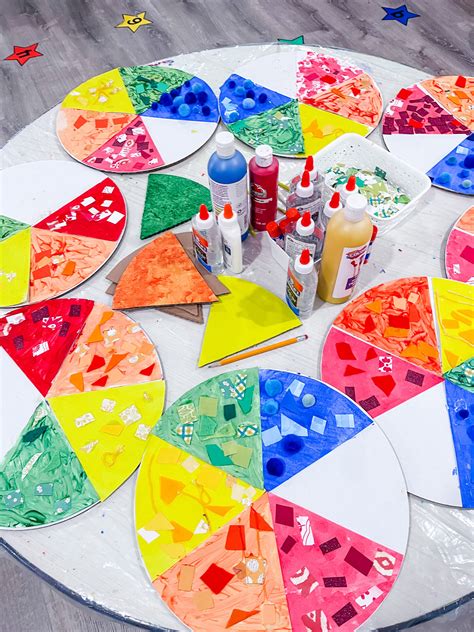 Preschool Color Wheel Art Activity Play To Learn Preschool