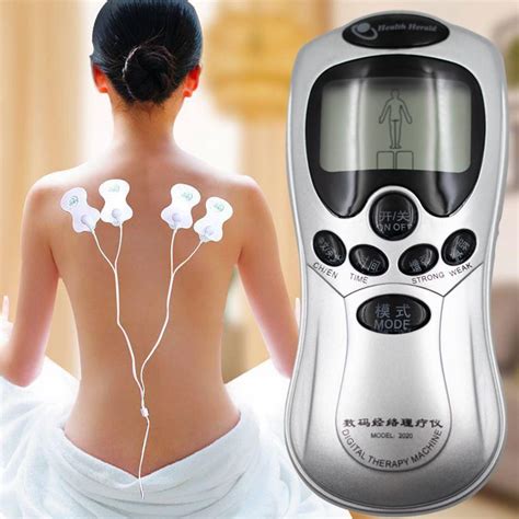 Tens Acupuncture Massager Device Digital Therapy Machine Patch For Full