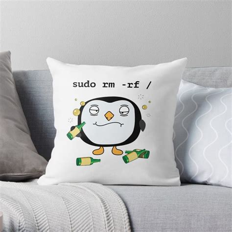 Sudo Linux Funny Programming Quote Pillow For Sale By Sizzlinks Programming Quote Pillows