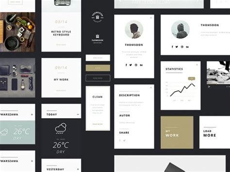 Free Ui Elements Psd Freebiesbug