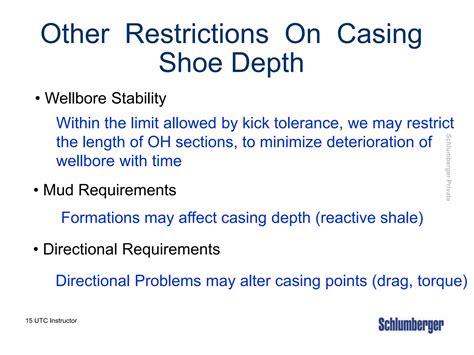 Basic Casing Design And Casing Point Selectionppt Scuba Diving Extreme Sports