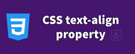 css text align property r sharepointanchor