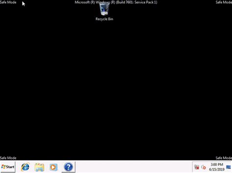 Windows 7 Safe Mode How To Start Windows 7 In Safe Mode