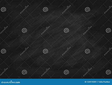 Black Chalkboard Texture School Board Background With Traces Of Chalk Cafe Bakery Restaurant