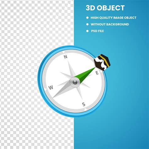 Premium Psd Compass