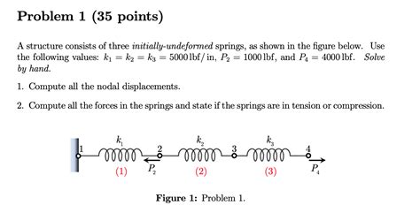 Solved Thank You Problem 1 35 Points A Structure Consists Of Three