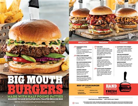 Chilis Global Menu Design Design Cantina