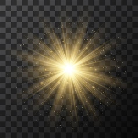 검은색 배경에 금색 별 프리미엄 벡터