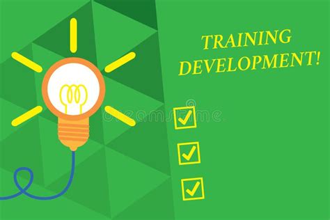 Word Writing Text Training Development Business Concept For Learn And Expand Skills And