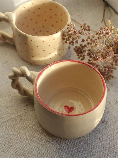 Handmade Ceramic Mug Sweet Ceramic Mugs Visit My Profile For More And