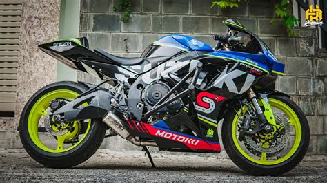 Tem Xe Suzuki Gsx R650 Lên Tem độ Thể Thao Srider Ak Premium