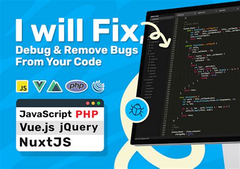 Find And Fix Bugs In Your Javascript Nuxt Php Vuejs Code By