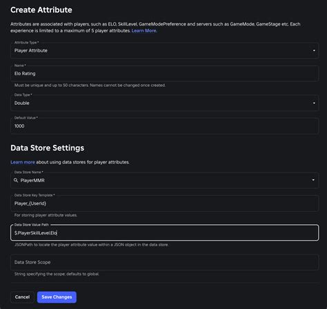 Customize Your Matchmaking Configuration Documentation Roblox