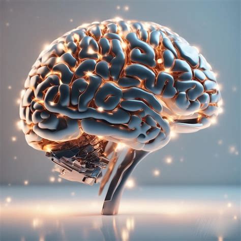 Premium AI Image Digital Brain