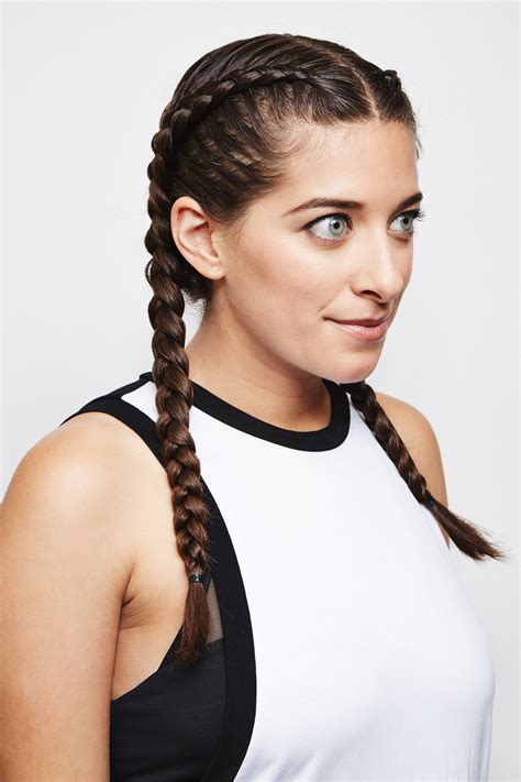 Double Dutch French Braids Final Look Feel Balanced At Yoga With These Double Dutch French